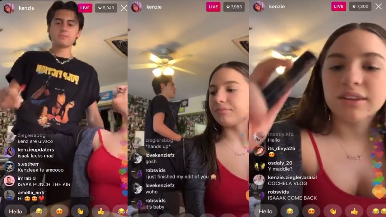 Mackenzie Ziegler Instagram Live (2/29/20) - YouTube