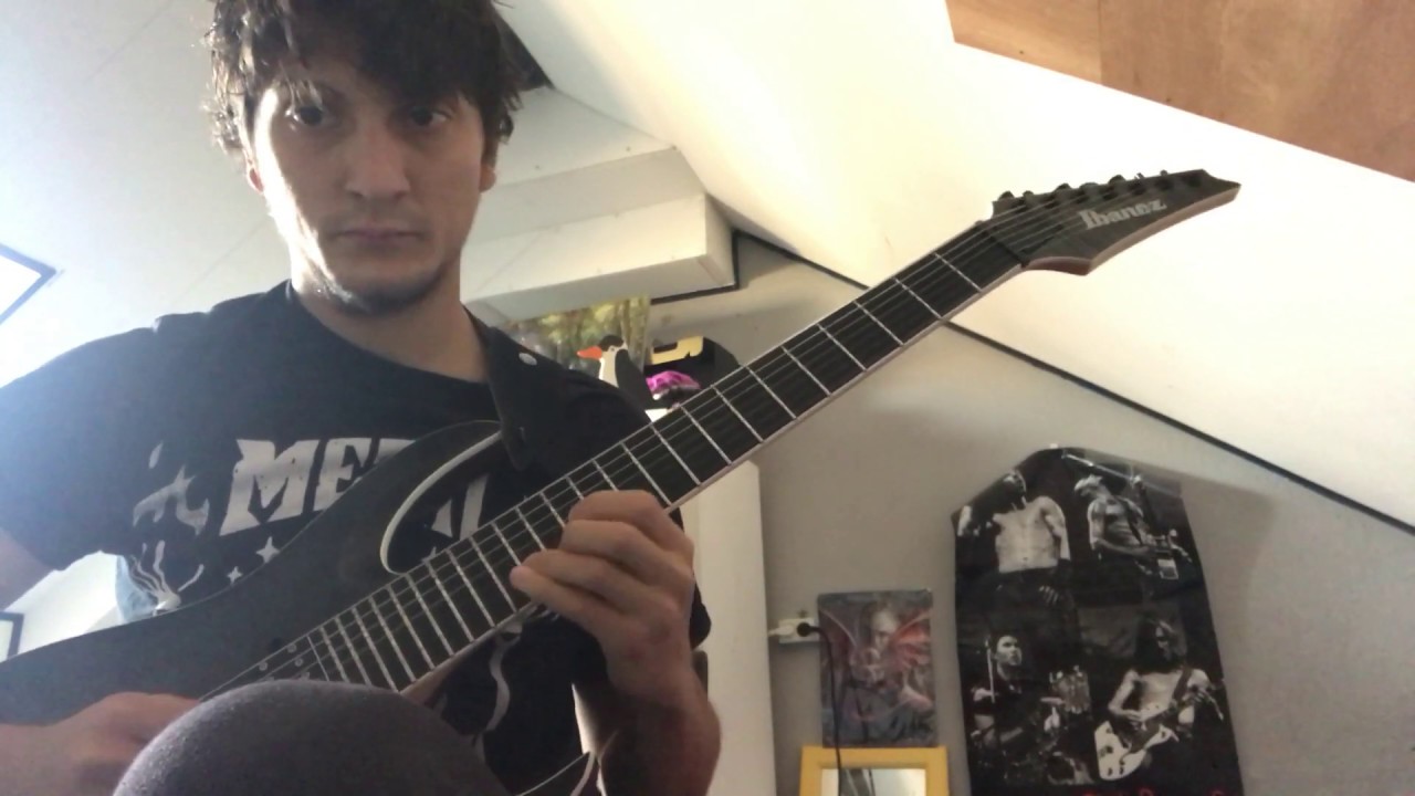 Anticosmic Overload-Obscura solo 50% speed (live take) - YouTube