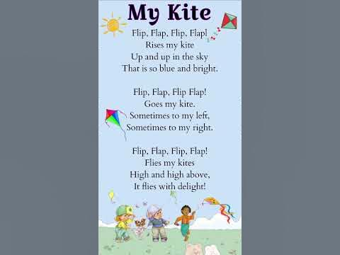 My Kite | English Poems for kids | Poems in English | #shorts - YouTube