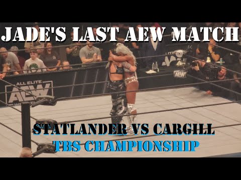 Jade Cargill's Final AEW Match Vs Kris Statlander 9-13-23 - TBS ...