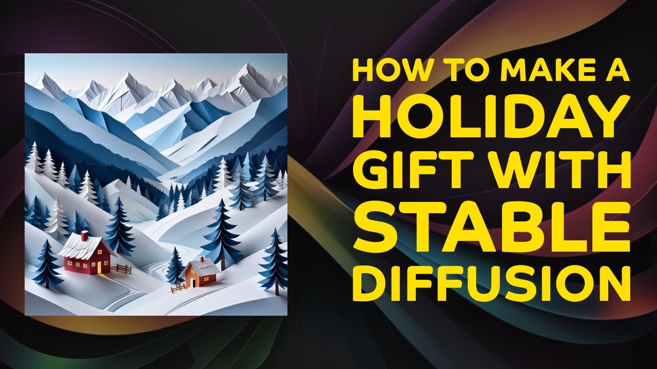 Want to make a holiday gift using Stable Diffusion? - YouTube