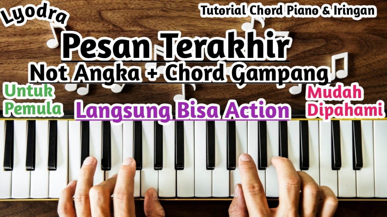 Chord + Not Angka Pesan Terakhir Lyodra - YouTube