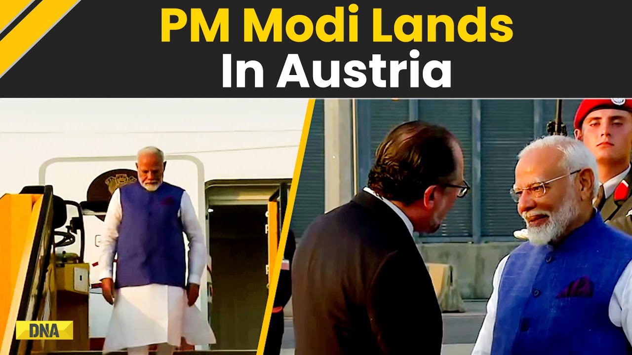 PM Modi, First Indian PM To Visit Austria In 41 Years, Receives Guard ...