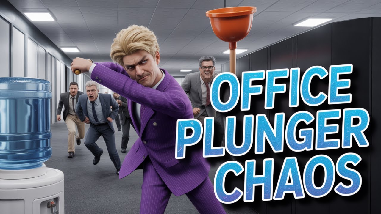 Destroying Everything With a Plunger | Crazy Office Physics - YouTube