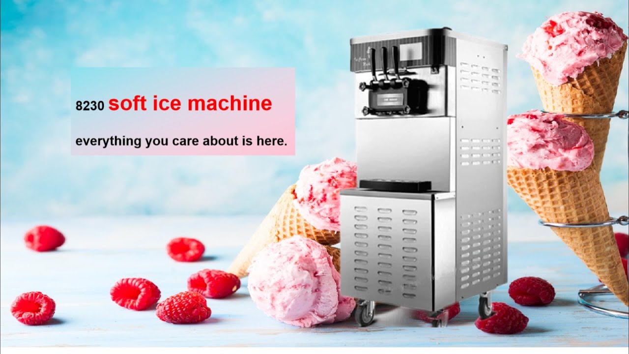 8230 soft ice machine you want to know - YouTube