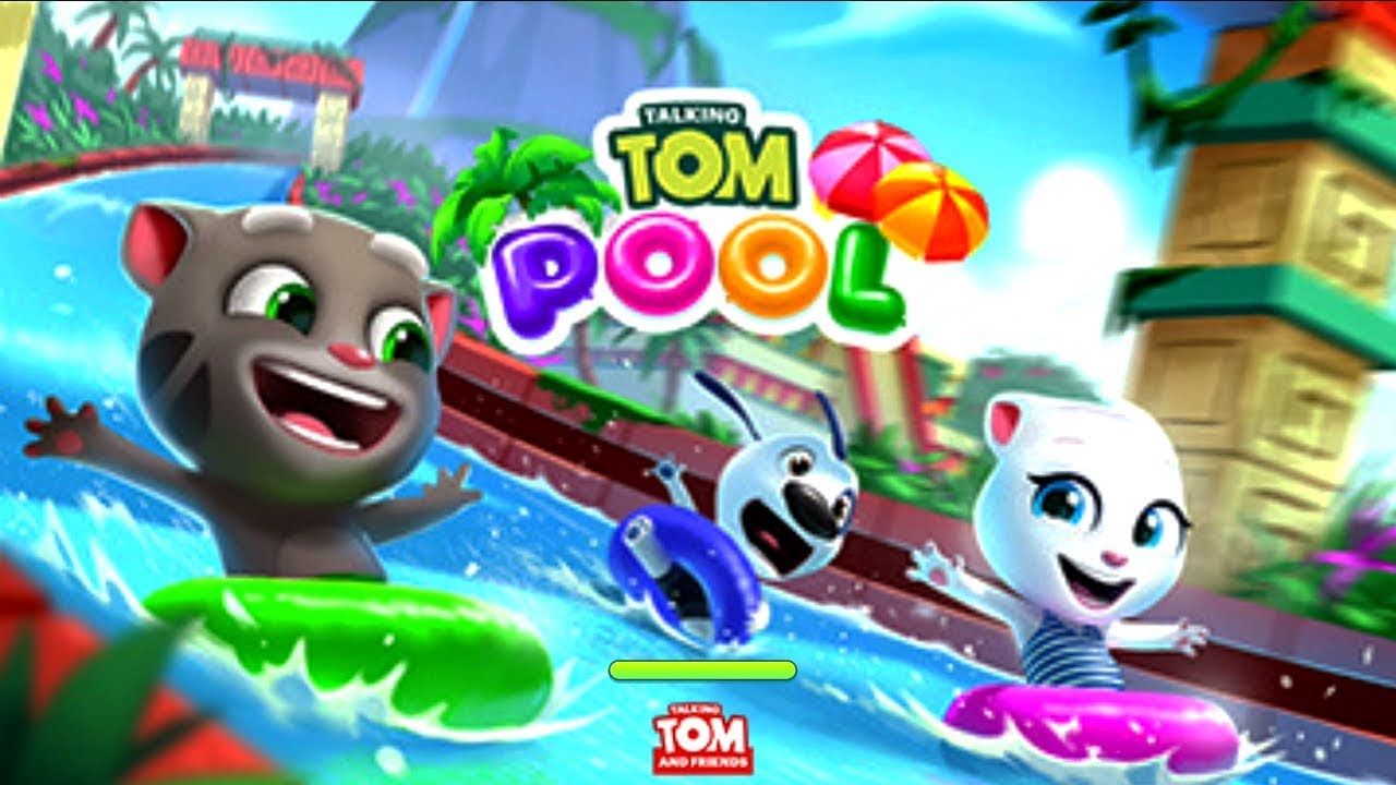 Talking Tom Pool Android Gameplay Level 84 91 Lost City Unlocked - YouTube
