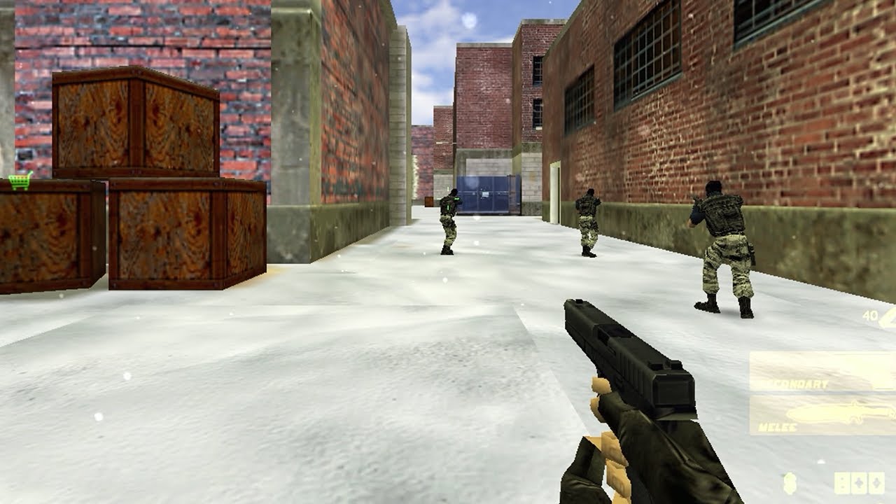 Counter-Strike 1.6 | de_train_winter as T | Christmas Time - Nostalgic ...