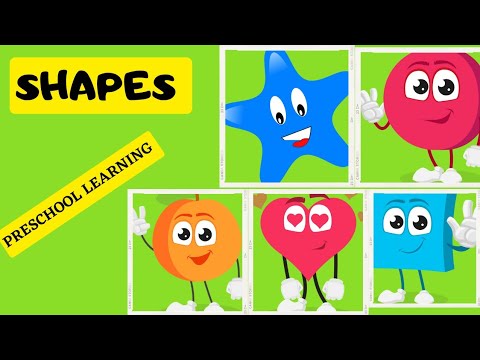 Shapes| Shapes Names| Shapes for kids #shapesforkids #shapes #lkg #ukg ...
