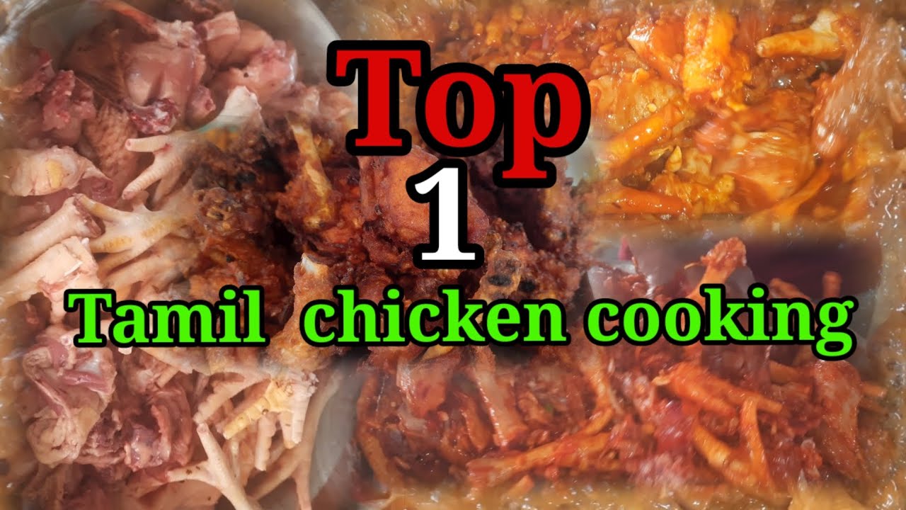 Tamil chicken cooking top 1 new challenge Tamil😱 - YouTube