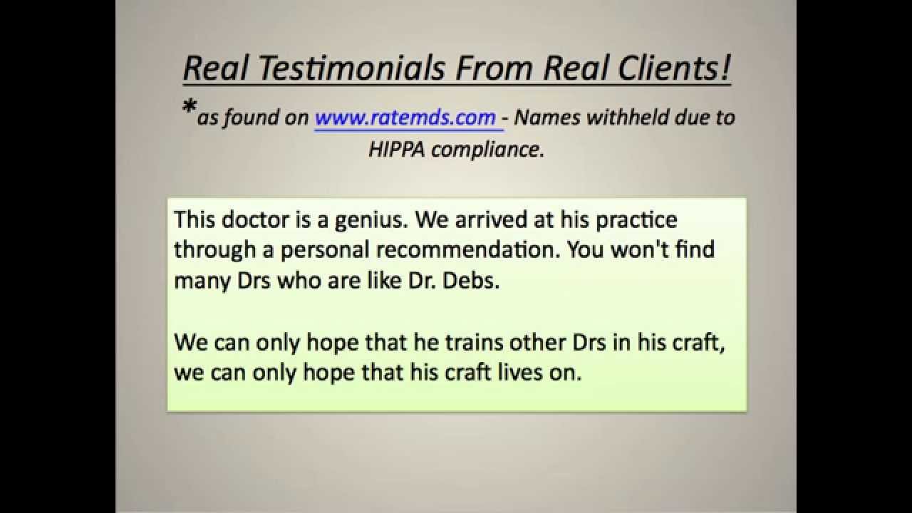 Dr. George Debs, Chiropractor - Review - Shrewsbury, MA - YouTube