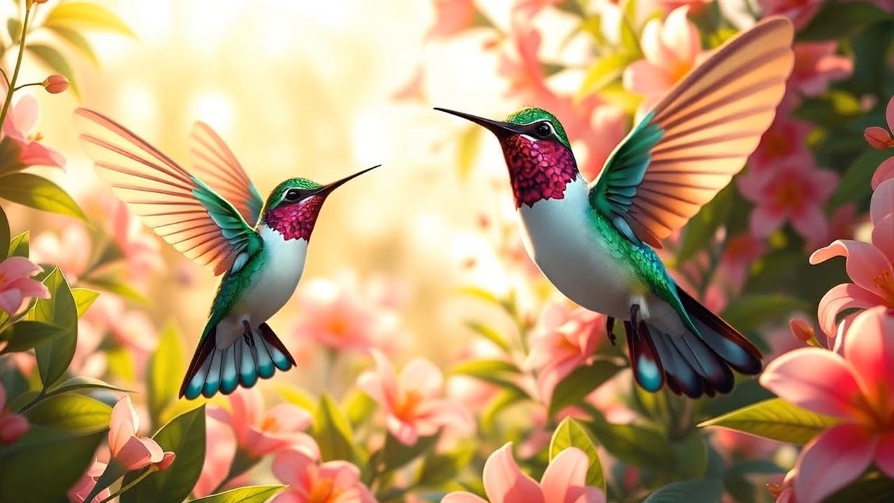 Buzzin' Around 🐦 | Nursery Rhyme Animation | Hummingbird Song for Kids ...