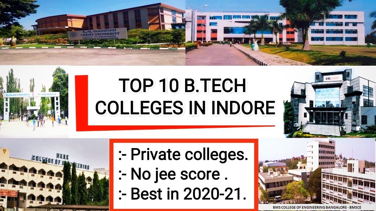 Top 10 B.TECH Colleges in INDORE 2023-24| Without JEE | # ...