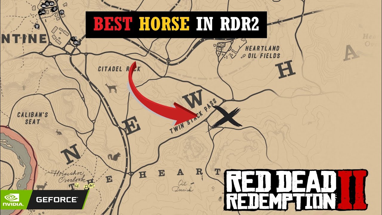 Best & fastest horse here - RDR2 - YouTube