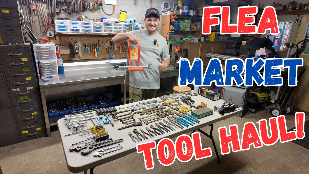 USA Tool Haul - Flea Market Picking for Vintage Tools! - YouTube