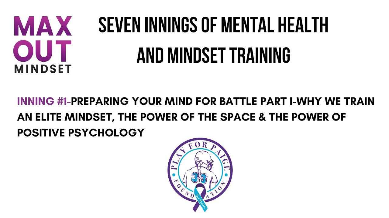 FREE MODULE to the Seven innings of mental health and mindset training ...