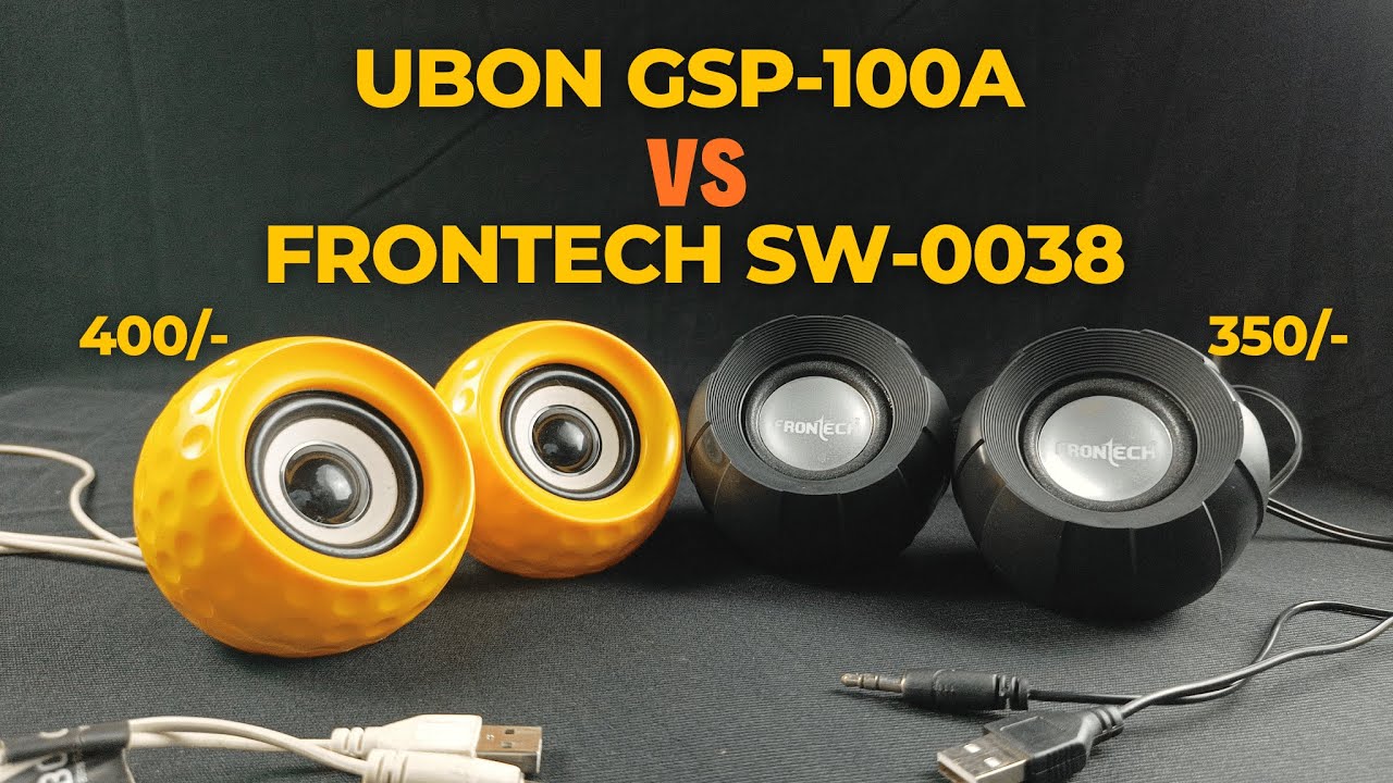 best computer speakers | multimedia computer speaker | Ubon vs Frontech ...