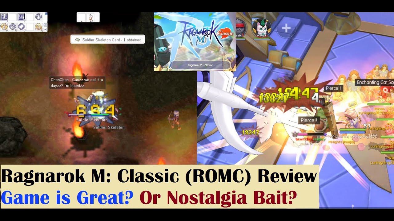 Veteran Ragnarok PC Gamer Reviews RAGNAROK M: CLASSIC (ROMC) - YouTube