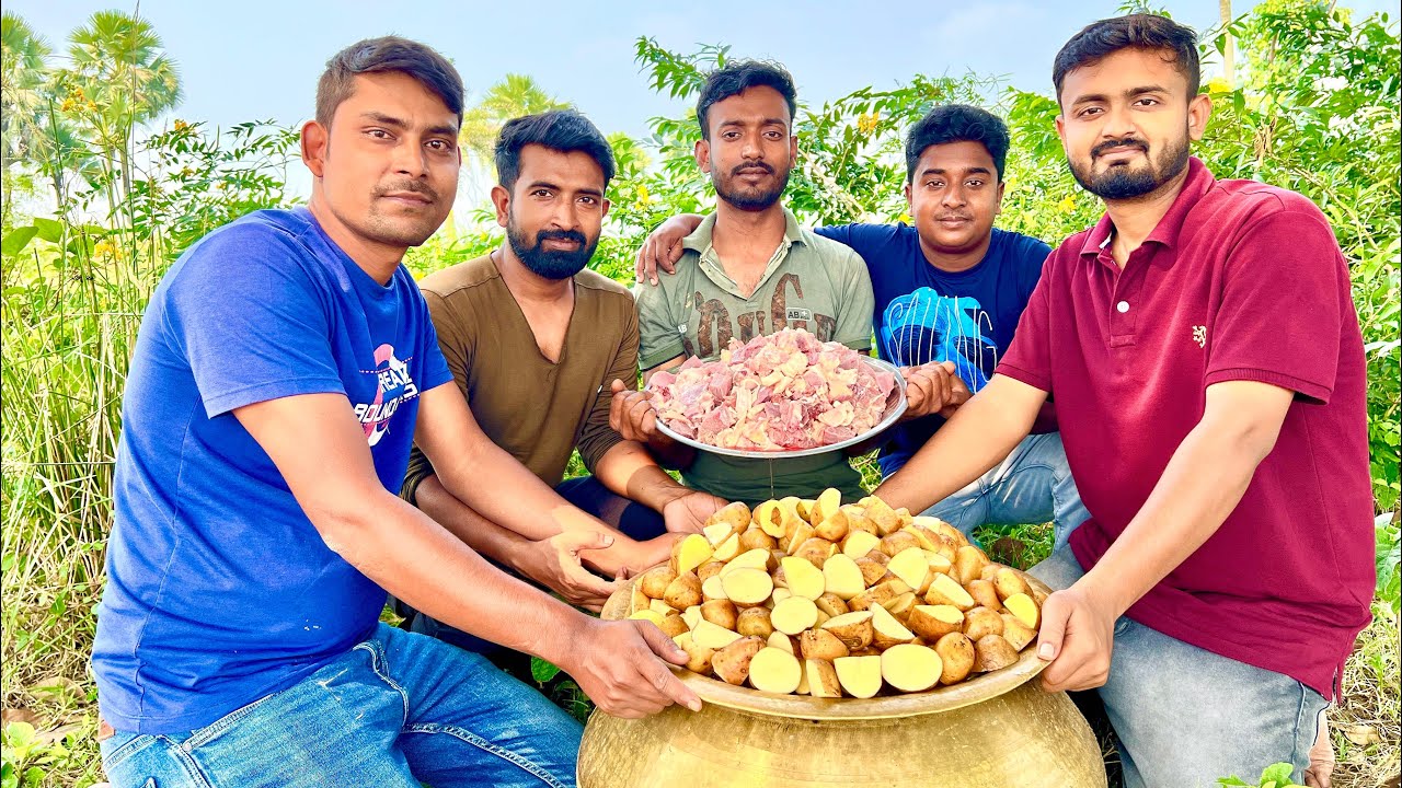 Beef And Potato Curry | Village Famous Potato Recipe With Beef by ...