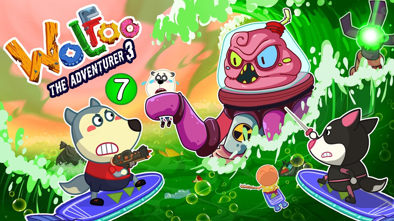 Wolfoo The Adventurer 3 🍀 Episode 7: Natural Air Purifier 🍀 Wolfoo ...