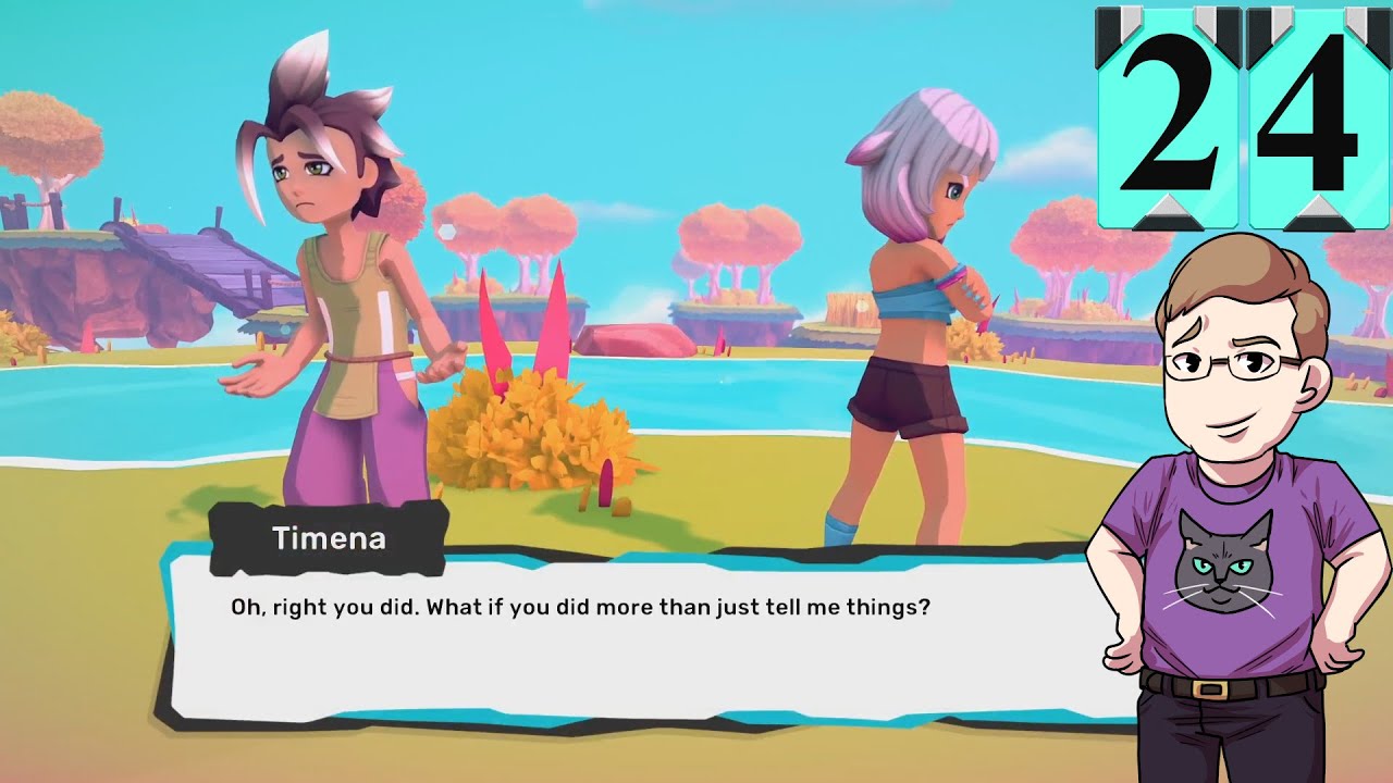 Let's Play Temtem (Blind) Part 24 - The Flywalk and Babawa - YouTube