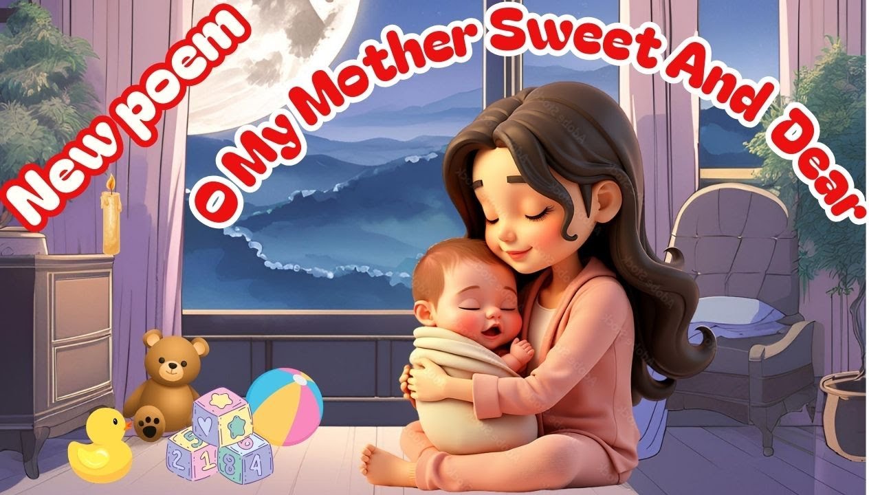 O My Mother Sweet And Dear | Best Poem Forever| Popular Kids Song ...