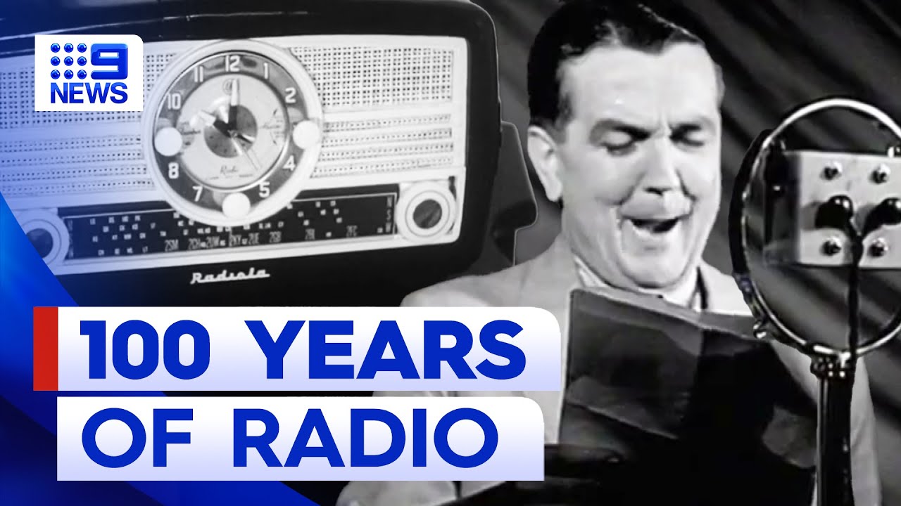 Commercial radio turns 100 this year | 9 News Australia - YouTube