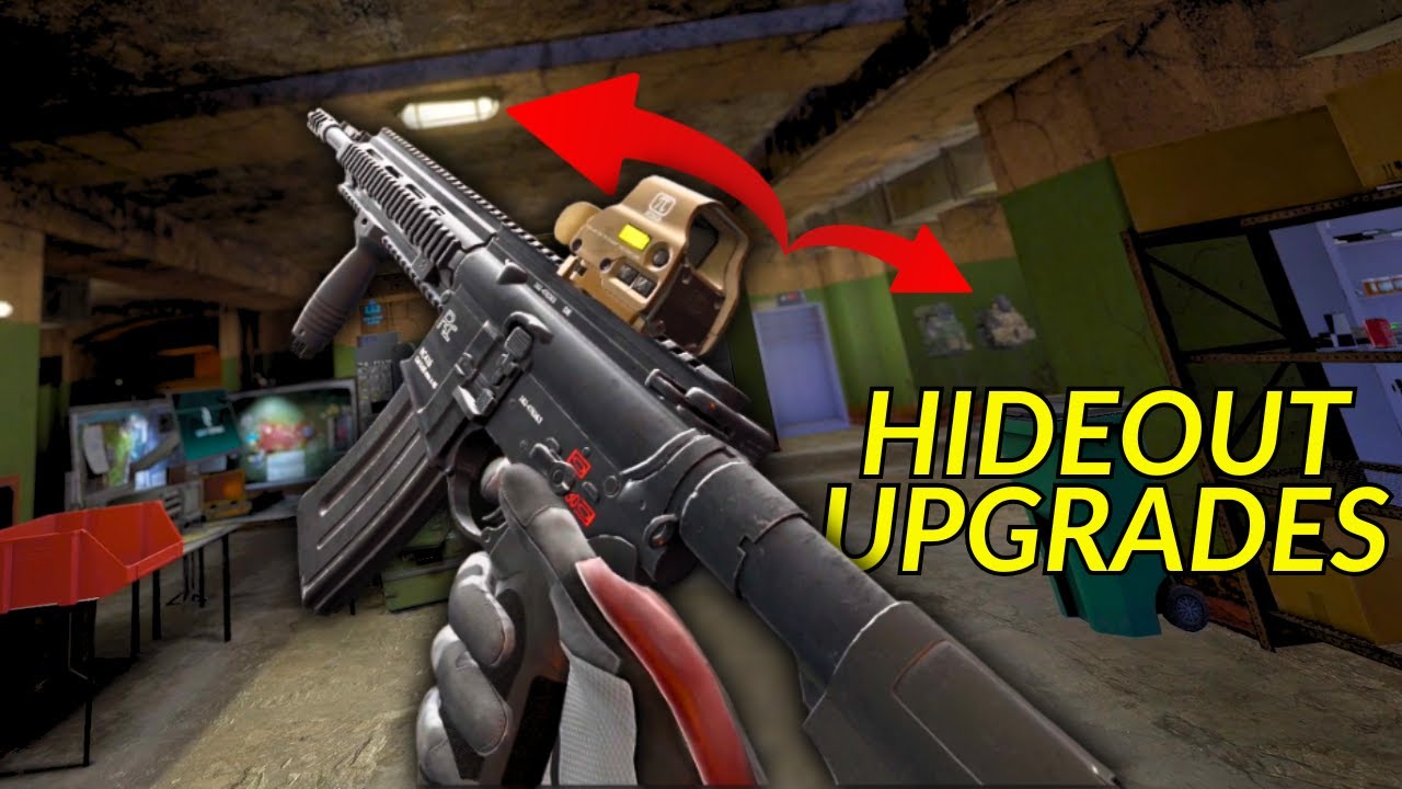 Contractors Showdown Exfil Zone HIDEOUT UPGRADES - YouTube