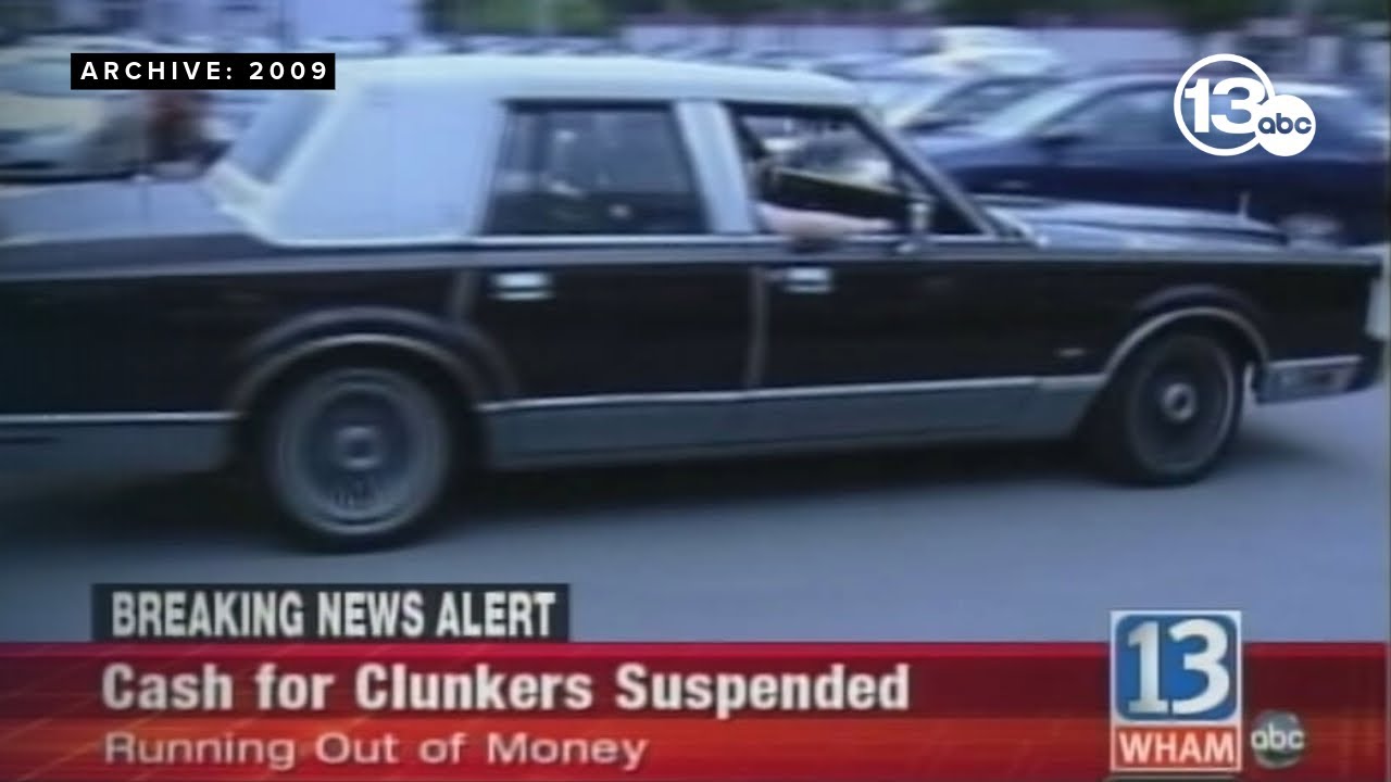 ARCHIVE: Cash for Clunkers runs out of cash (July 2009) - YouTube