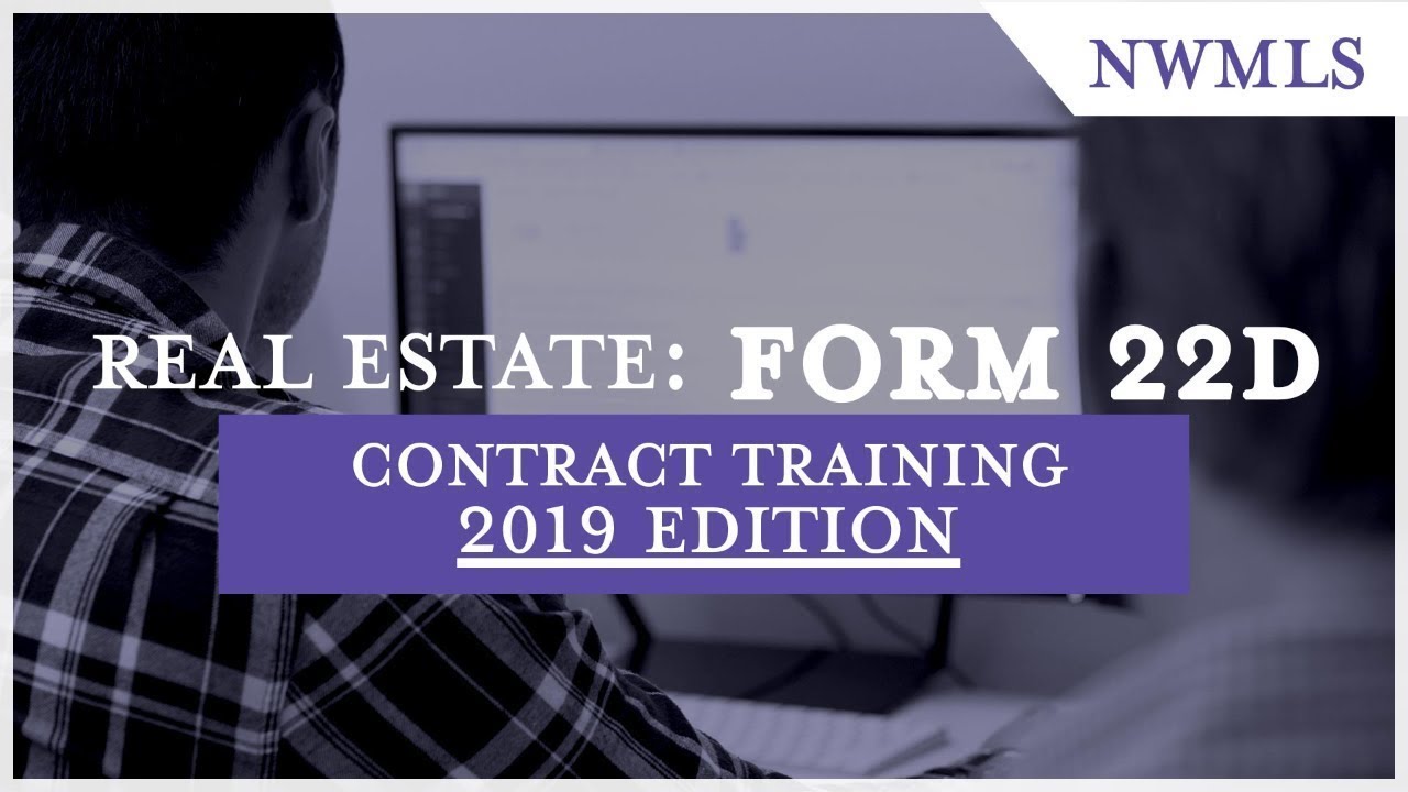 Form 22D - Optional Clauses Addendum To Purchase & Sale Agreement - YouTube