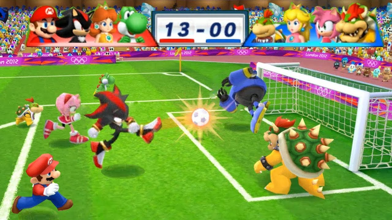 Mario & Sonic At The London 2012 Olympic Games Football # 187 Yoshi ...