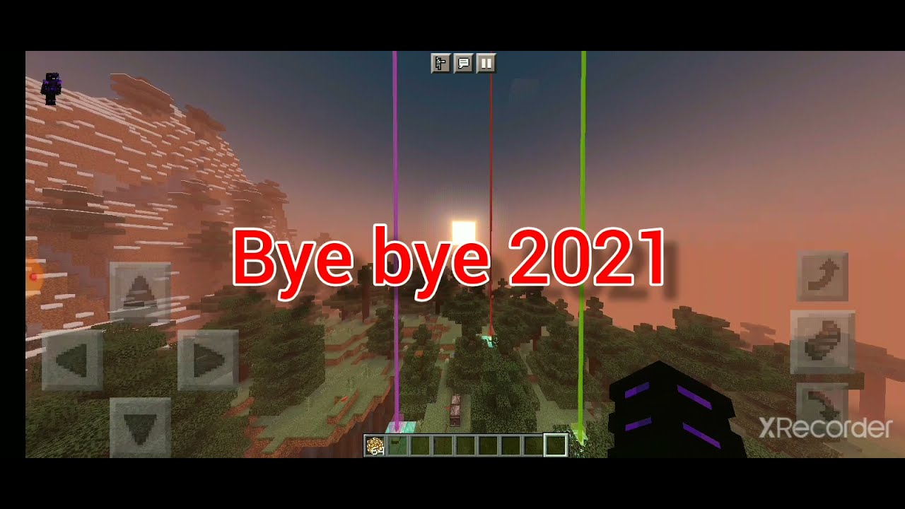 bye bye 2021 #minecraft - YouTube