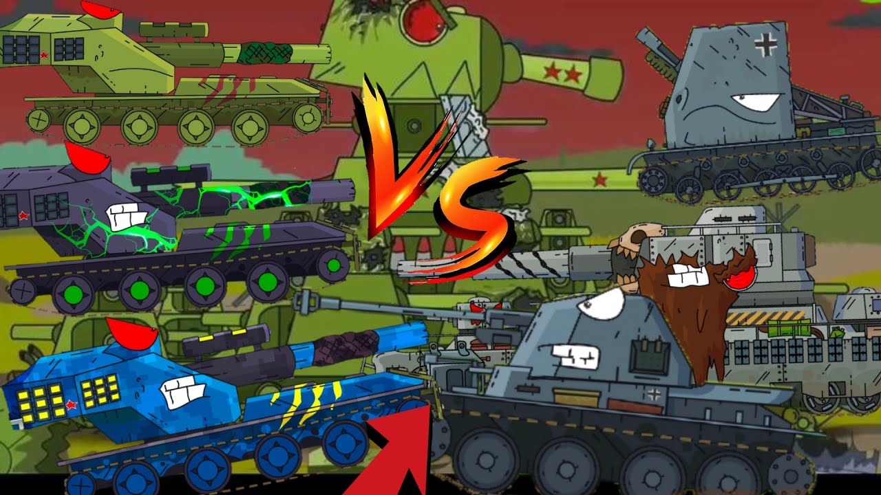 Gerand - bent barrels Wafer TANK VS RUDOLF TANK FIGHTING GAMEPLAY - YouTube
