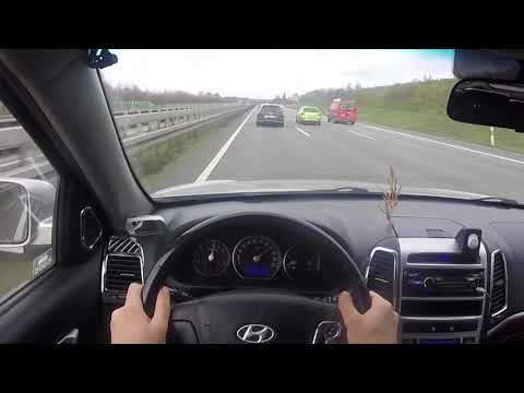 Hyundai santa fe v6 200Hp Top speed auf der A2