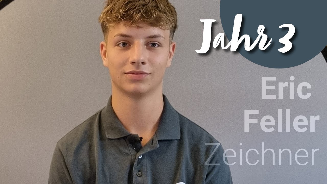 Eric Feller, Zeichner in Ausbildung im Interview | JAHR 3 | Achtung ...
