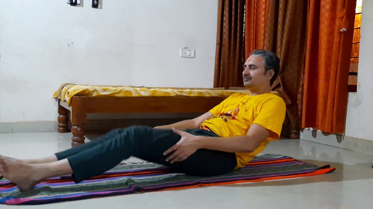 Merudandasana (Spine pose) and Urdhwa prasarita padasana (Upward ...