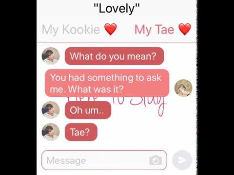 Taekook / Vkook – Lovely (Texting FF) #19