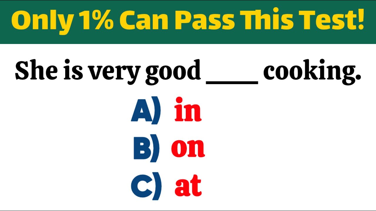 Mixed Grammar Quiz 📝 |Test Your English Grammar Knowledge!!! |Easy ...
