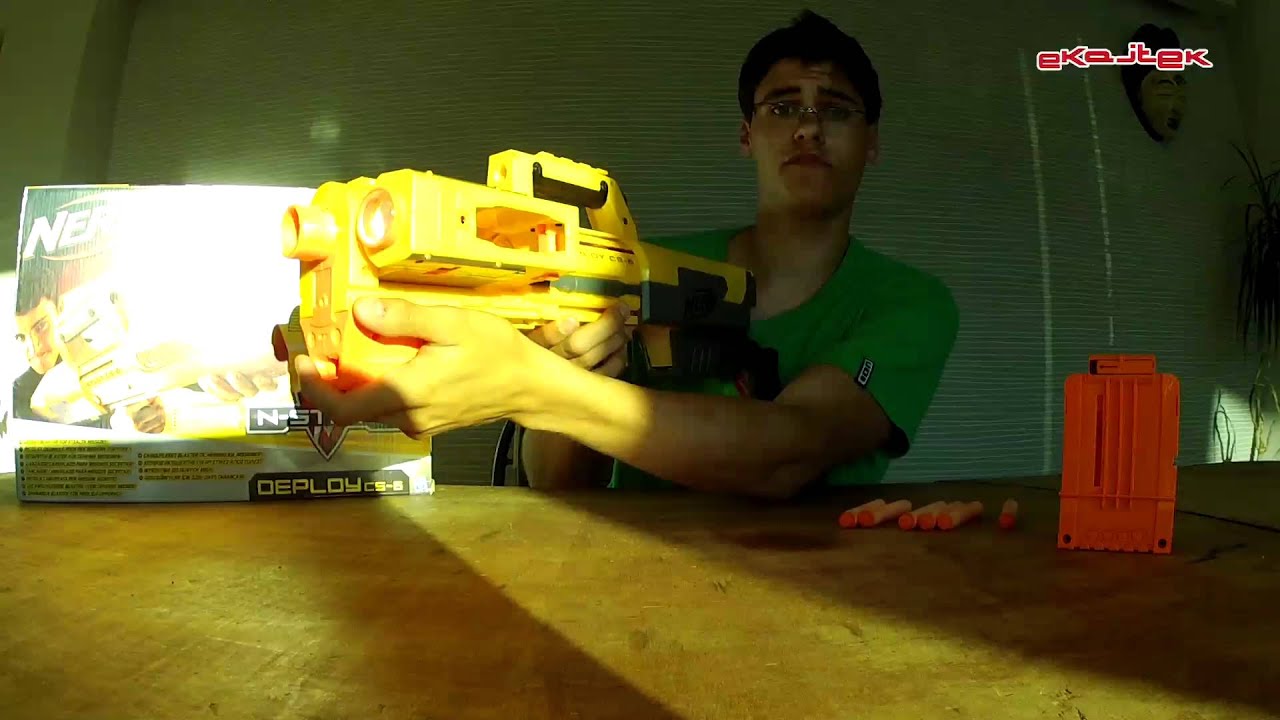 Nerf Deploy CS-6 - recenzja nerfoteka.pl - YouTube