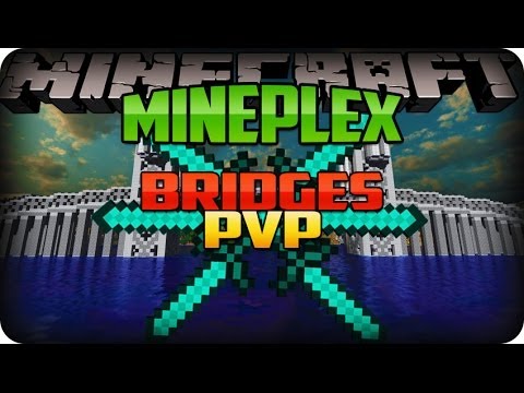 Minecraft Mini Game! MINEPLEX BRIDGES! FUN PVP MINIGAME! w ...