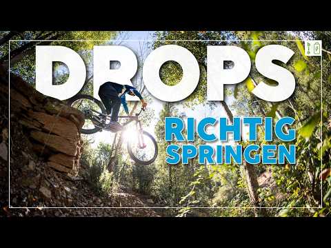 Wie droppe ich richtig? MTB + eBike Fahrtechnik Tutorial