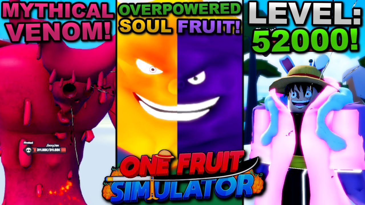 Using The STRONGEST FRUITS To Get Max Level (52,000) In Roblox One ...