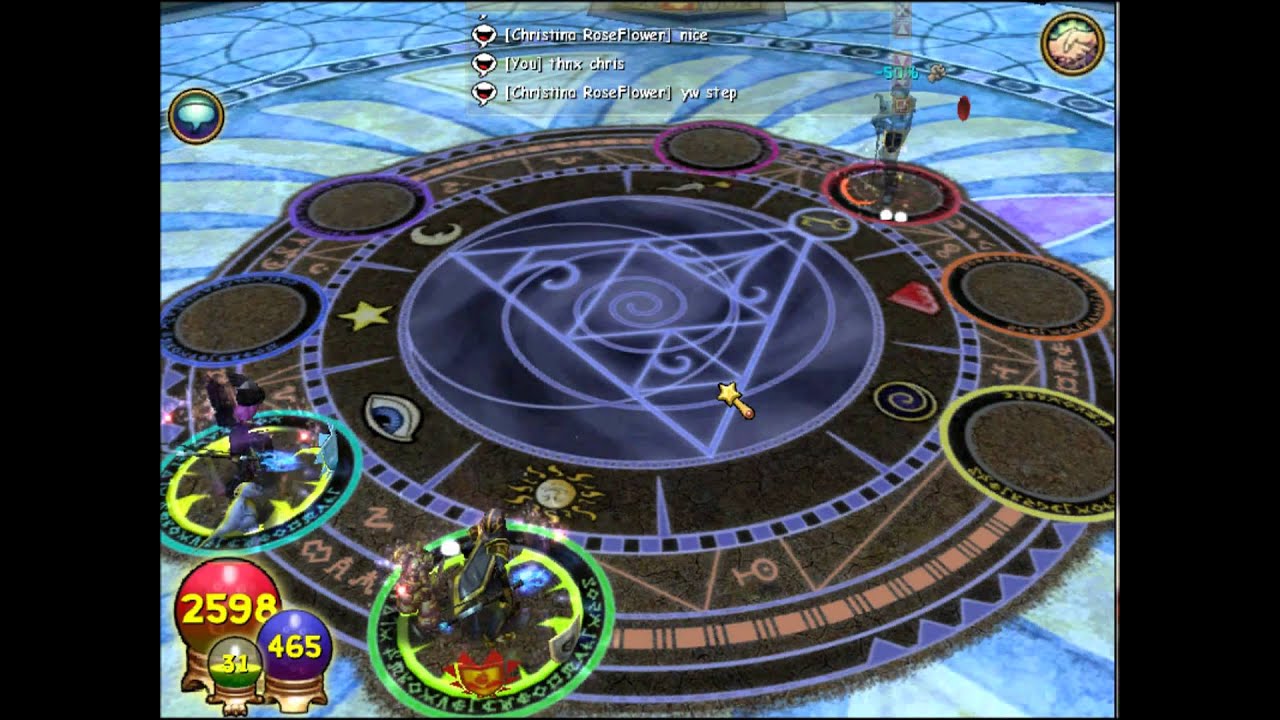 wizard101 lvl 58 spells - YouTube