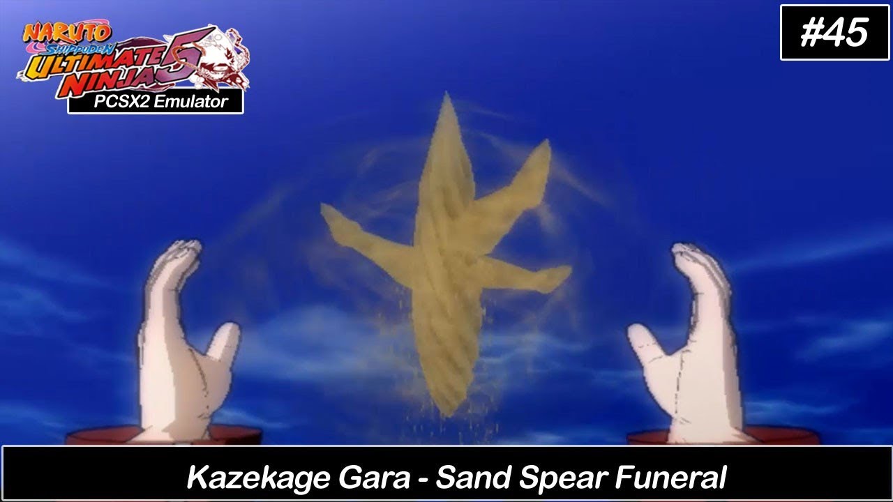 Kazekage Gara Ultimate Jutsu - Sand Spear Funeral - YouTube