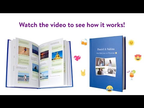 Transform your favourite WhatsApp Chat into.a book with zapptales