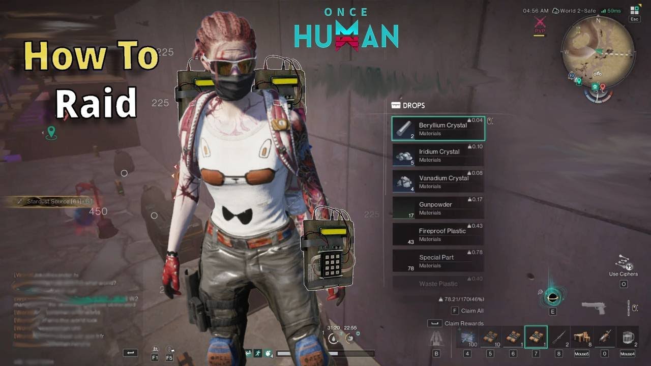 How To Raid Solo Base - Once Human - YouTube