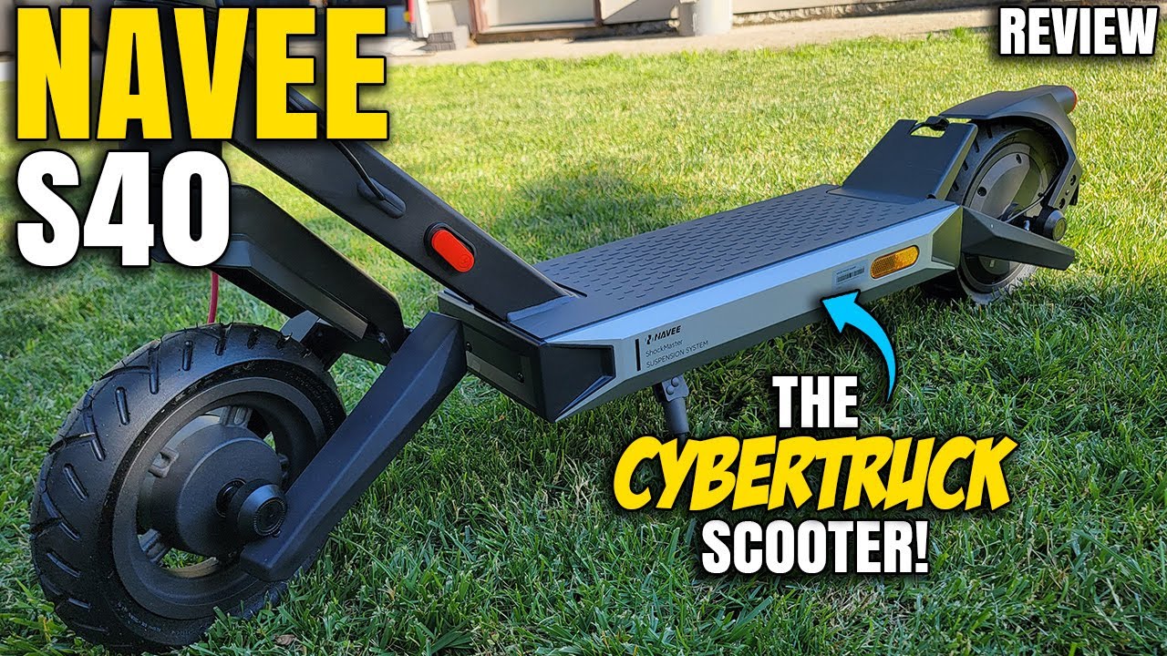 The CyberTruck Inspired Scooter! | Navee S40 Electric Scooter Review ...