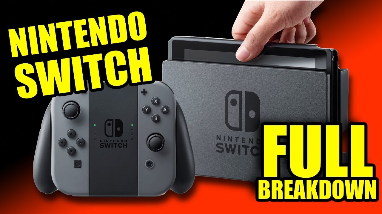 NINTENDO SWITCH - First Look! - "Nintendo NX" is dead - YouTube