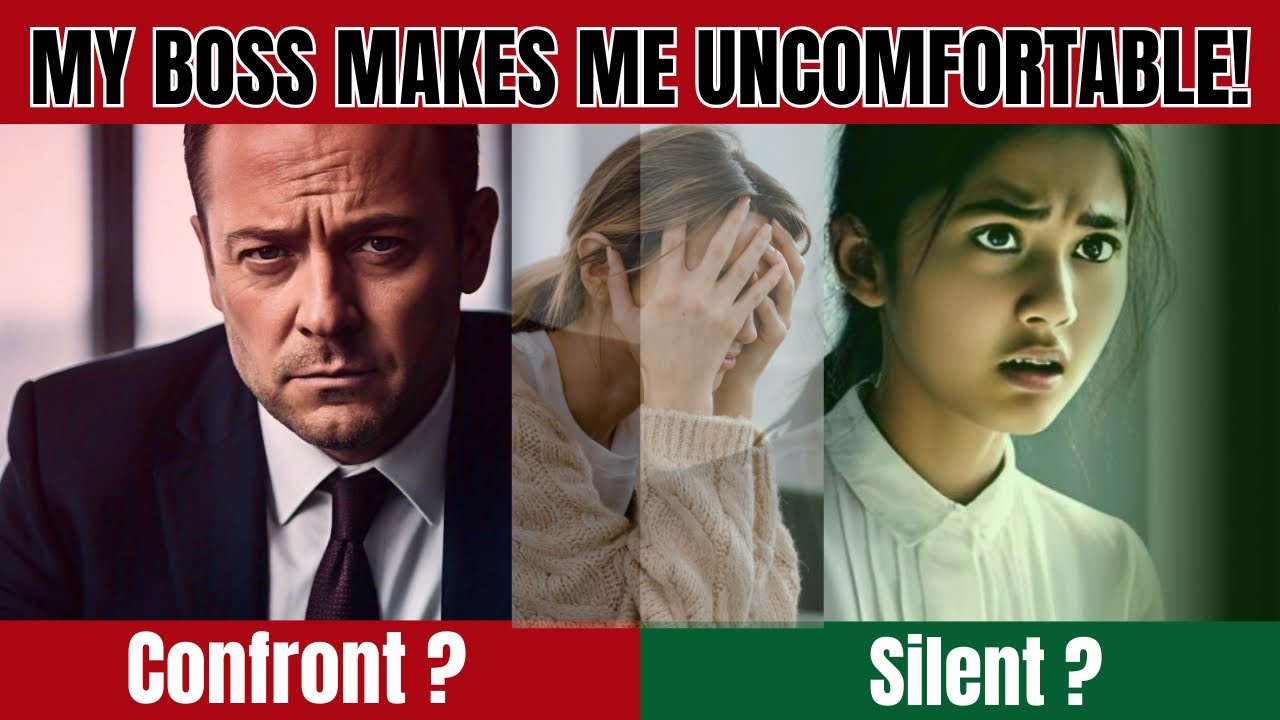 My BOSS Makes me UNCOMFORTABLE …should I confront him? - YouTube