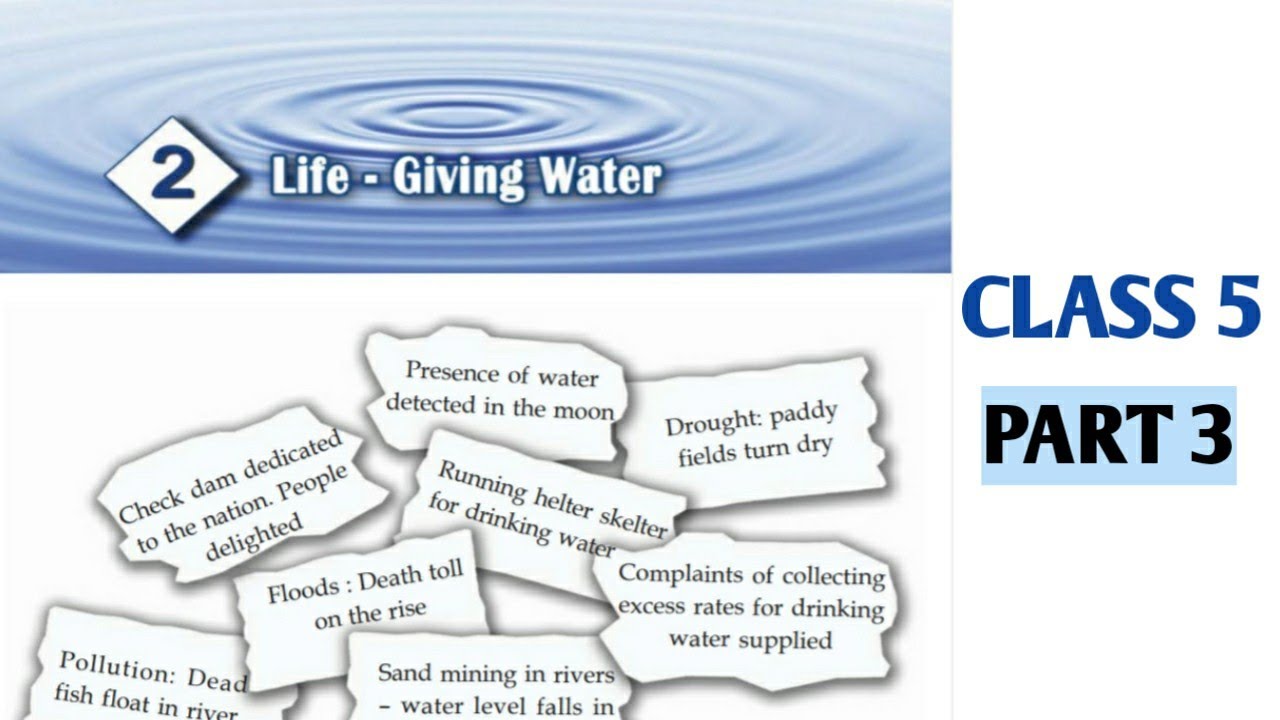 Class 5 Chapter 2 Life giving Water Basic Science Kerala Syllabus class-5-chapter-2-life-giving-water-basic-science-kerala-syllabus