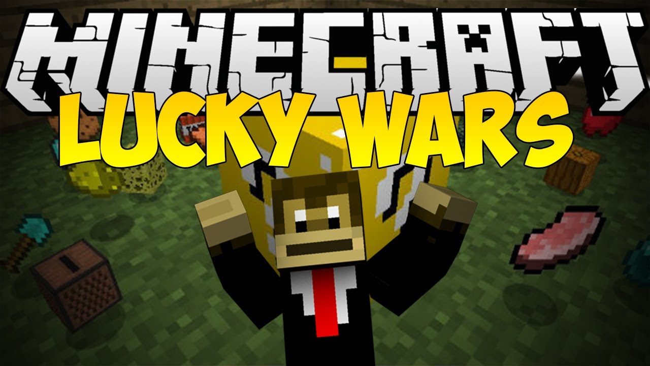 Minecraft- Lucky Wars Mini game [Monday] - YouTube